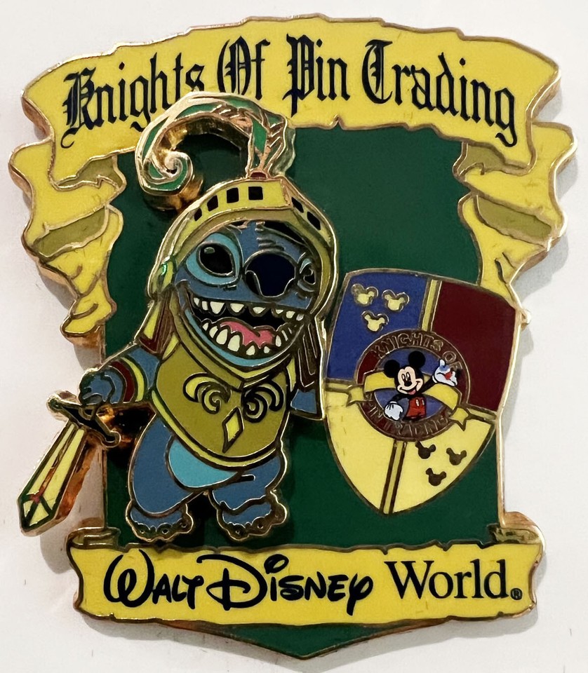 Stitch as a Knight Shield Knights of Pin Trading WDW Disney Pin C03 | eBay