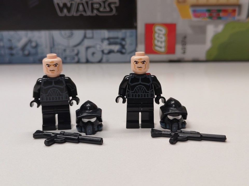 2x Star Wars Clone Shadow ARF Trooper Phase 1 Custom Lego Minifigures ...