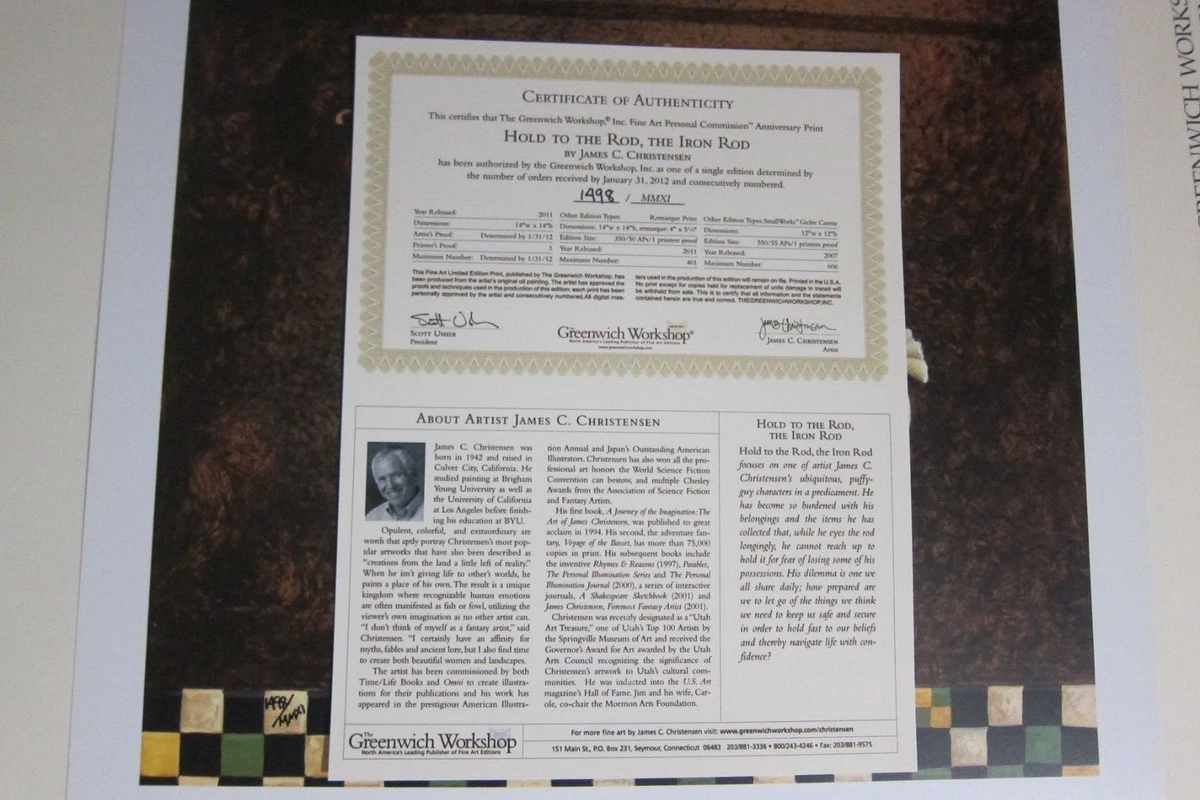 Iron Rod James Christensen Print