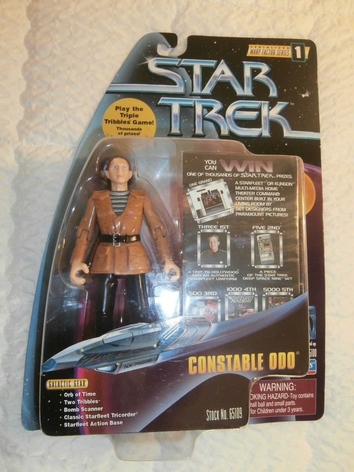 start trek tom paris mutated/ captain koloth/ constable odo | eBay
