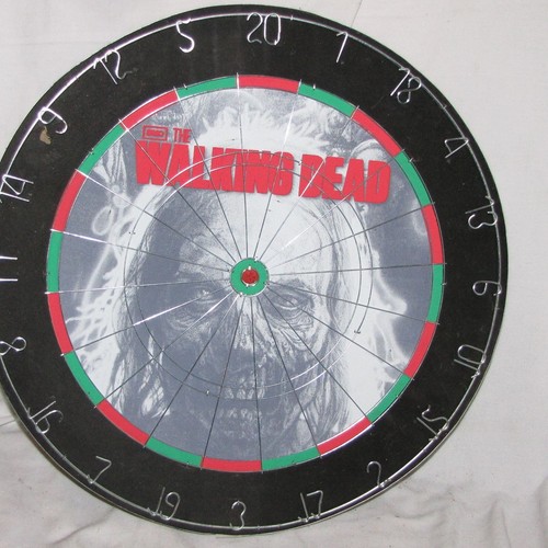 The Walking Dead Dart Board AMC Zombie Zombies Darts | eBay