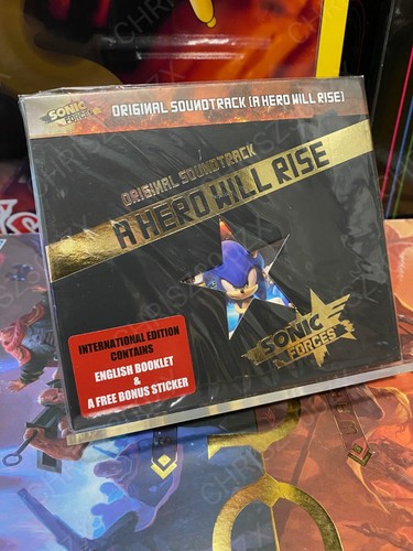 Sonic Forces A Hero Will Rise 3 CD Complete Soundtrack Collector's ...