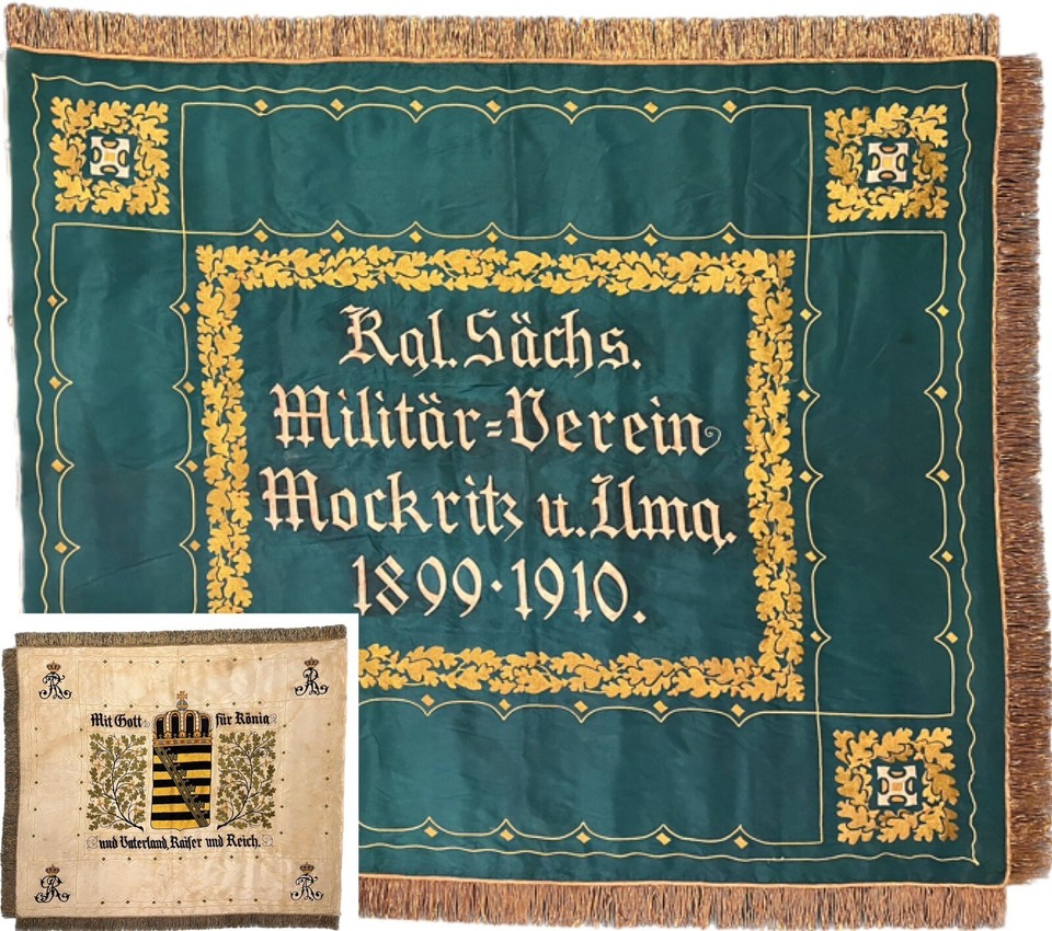 Pre WW1 World War 1 Imperial German Royal Saxon Military Veterans ...