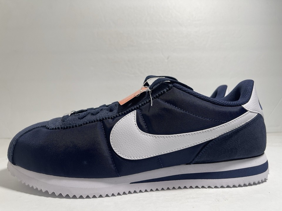 Nike Cortez TXT Sportswear Shoes Navy Blue White HF0263-400 Men Size 10 ...