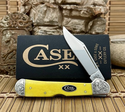 Case XX USA Amazing Custom Smooth Yellow Bone AAA+++ Scrolled ...