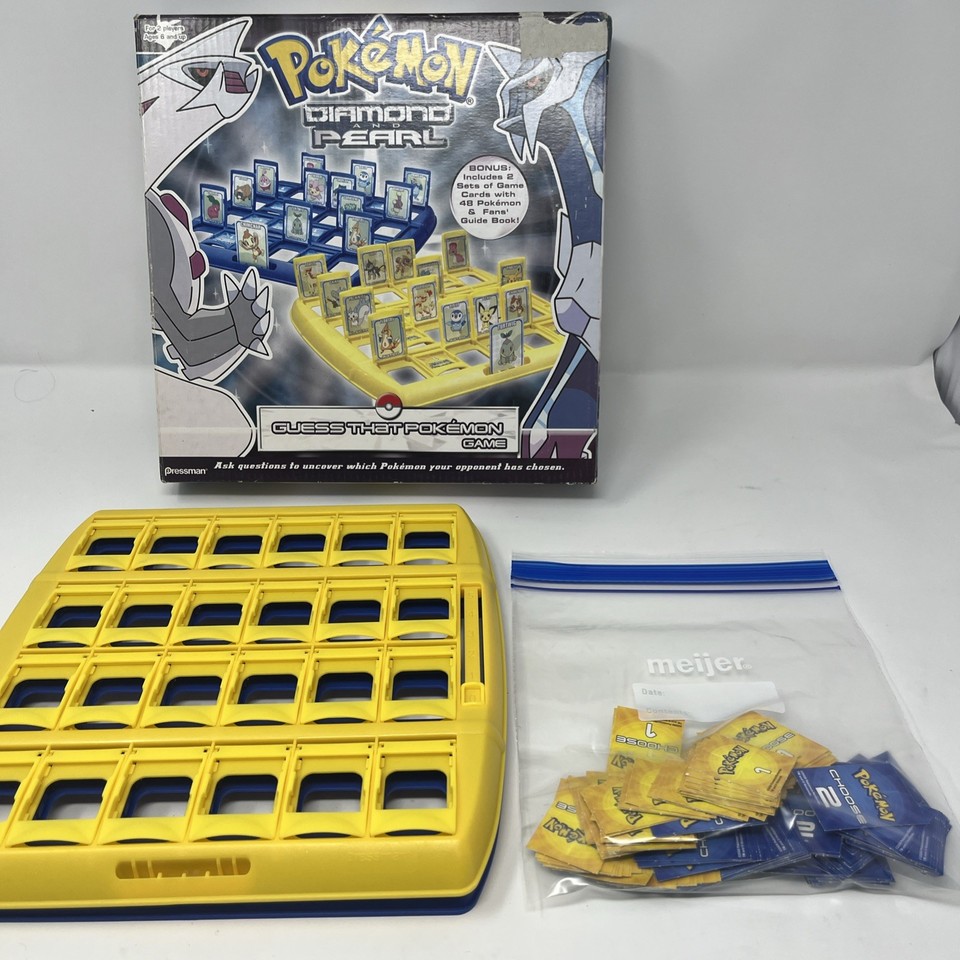 Pokemon Diamond Pearl - Guess that Pokemon Game - Guess Who 2008 ...