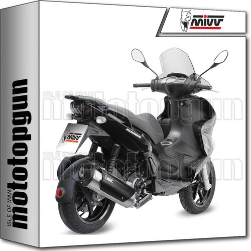 MIVV FULL SYSTEM EXHAUST FULL URBAN GILERA RUNNER 200 2009 09 | eBay
