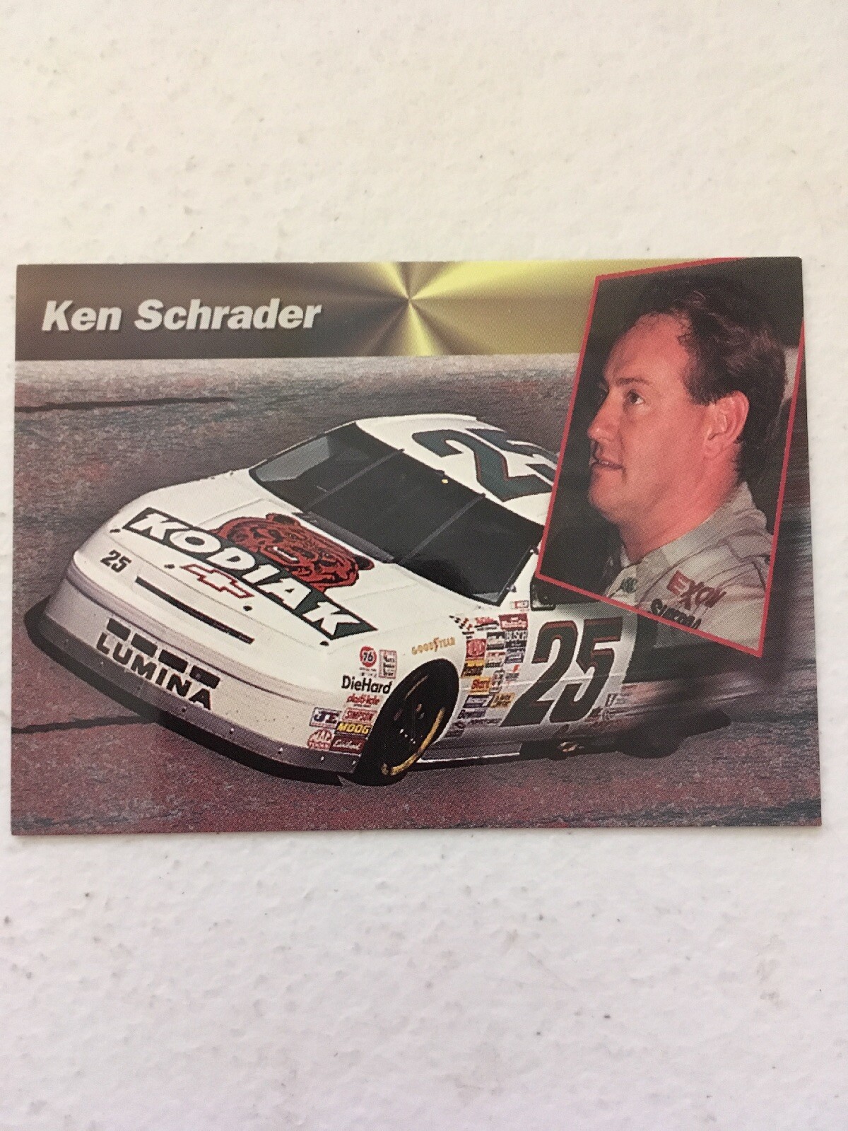 Ken Schrader #25 Kodiak Car 1994 Power Racing Pro Set #115 | eBay