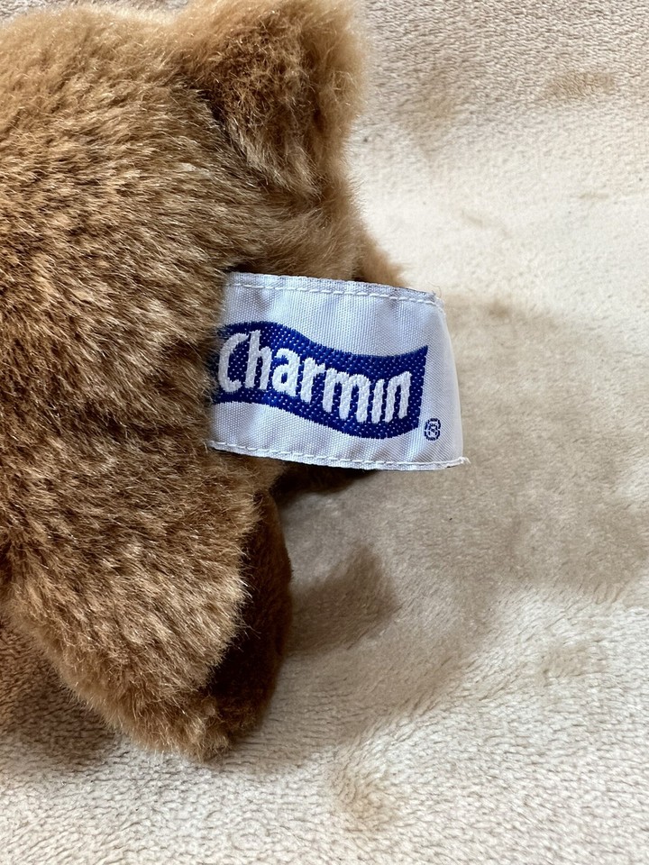 Russ Charmin Teddy Bear 8" Plush Brown Stuffed Animal Toy Toilet Paper ...