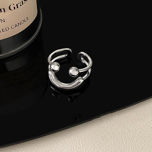 Smile Opening Rings For Women Adjustable Handmade Accessory Creative ...