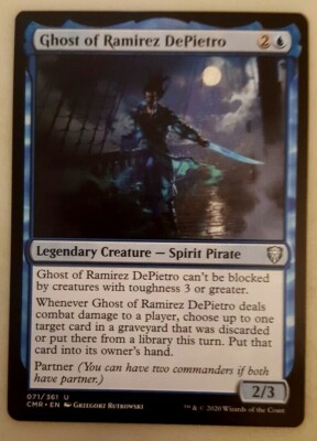 1x Ghost of Ramirez DePietro Commander Legends Magic the Gathering MTG ...