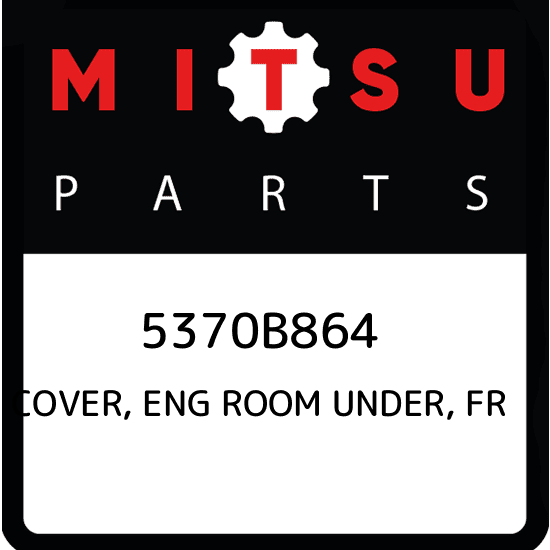 5370B864 Mitsubishi OEM Genuine Cover Eng Room Under FR for sale online ...