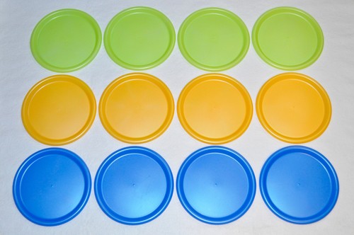 Lot of 7 - Packer Ware Plastic Plates - 10" Across | eBay