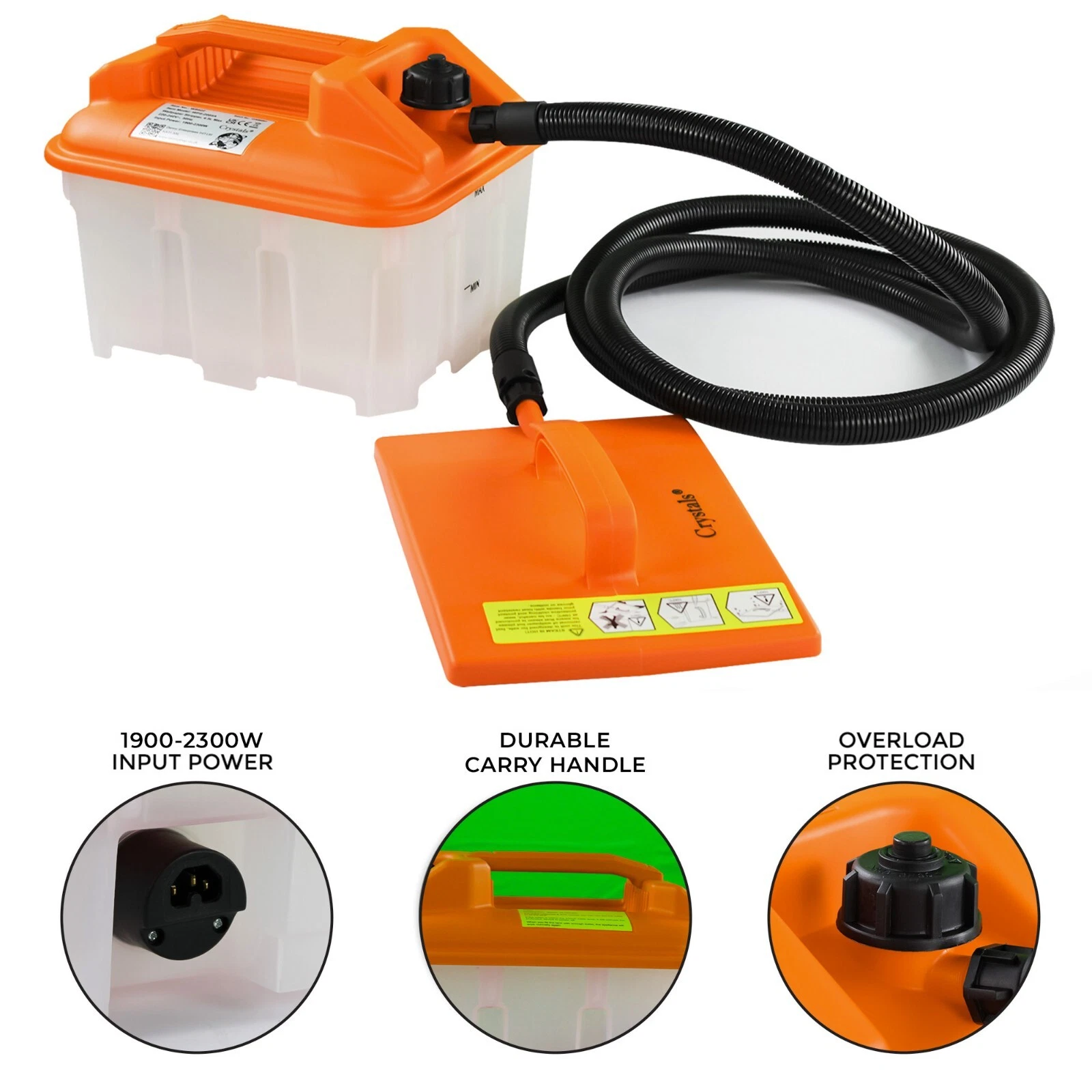 5L Wallpaper Stripper 2200W Steamer Home Wall Paper Remover Tool Appliance