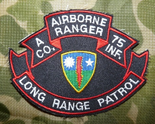 US Army A Co 75th Infantry Regiment Airborne Ranger LRP Vietnam War ...