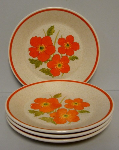 Lenox FIRE FLOWER Bread Plates SOLD IN SETS OF FOUR More Items Here ...