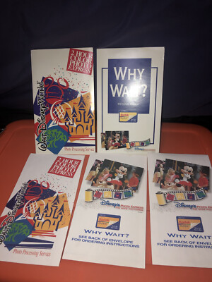 VTG Kodak Walt Disney World Photo Express Film Processing Service ...
