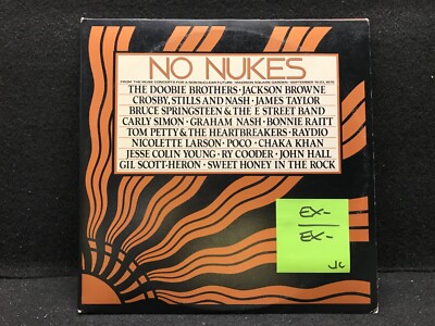 NO NUKES / 3X VINTAGE LP / VARIOUS / 1979 ASYLUM 801 / DISC'S ARE (EX ...