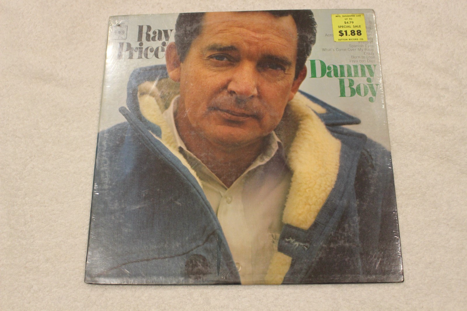 Ray Price Danny Boy CS 9477 Vintage Vinyl Record 1967 LP NEW | eBay