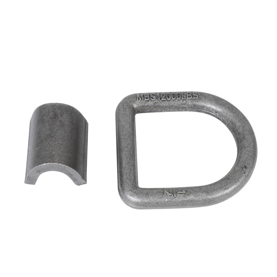 4pc Heavy Duty 1/2" Weld-On D Ring Flatbed Truck Trailer Cargo Tie Down ...