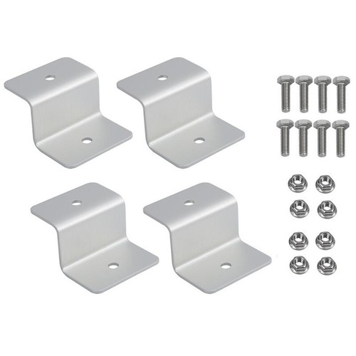 Universal Solar Module Mounting Brackets with Stainless Steel Fasteners ...