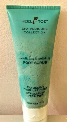 RARE Pro Foot Scrub Heel to Toe Spa Pedicure Collection Exfoliating ...