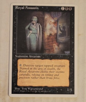 Royal Assassin Alternate 4th Edition Lp Mtg Magic The Gathering | eBay