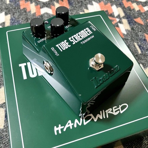 Ibanez TS808HW Tube Screamer Hand Wired Overdrive Pedal - Excellent ...
