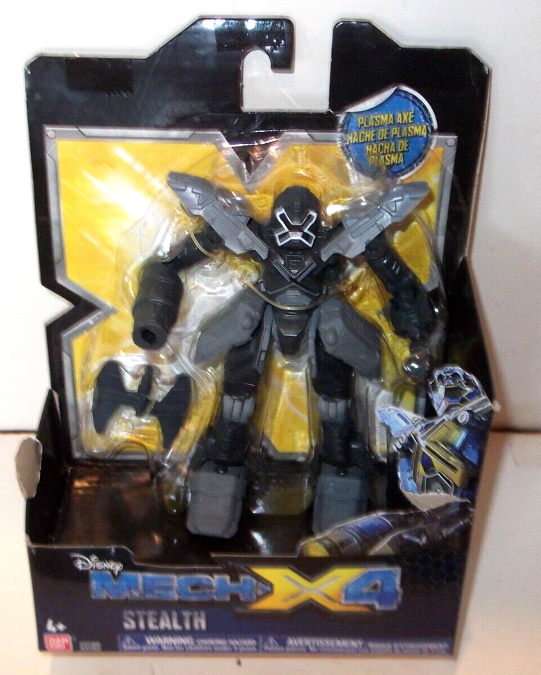 RAREST Chase Figure in series Bandai * STEALTH * Mech-X4 Kaiju Disney ...