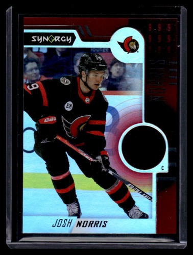 Josh Norris 2022 UD Synergy Red Codes #53 Ottawa Senators | eBay