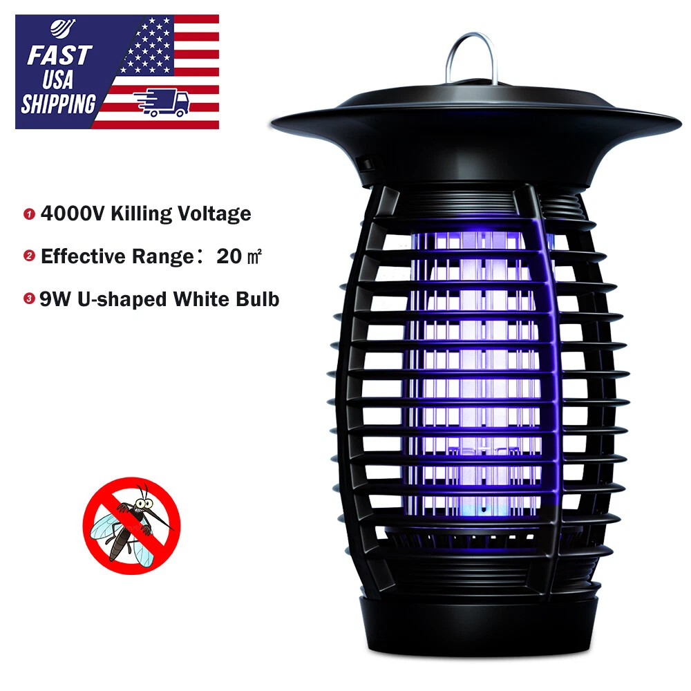 Electric UV Mosquito Killer Lamp Insect Killer Light Pest, 58% OFF