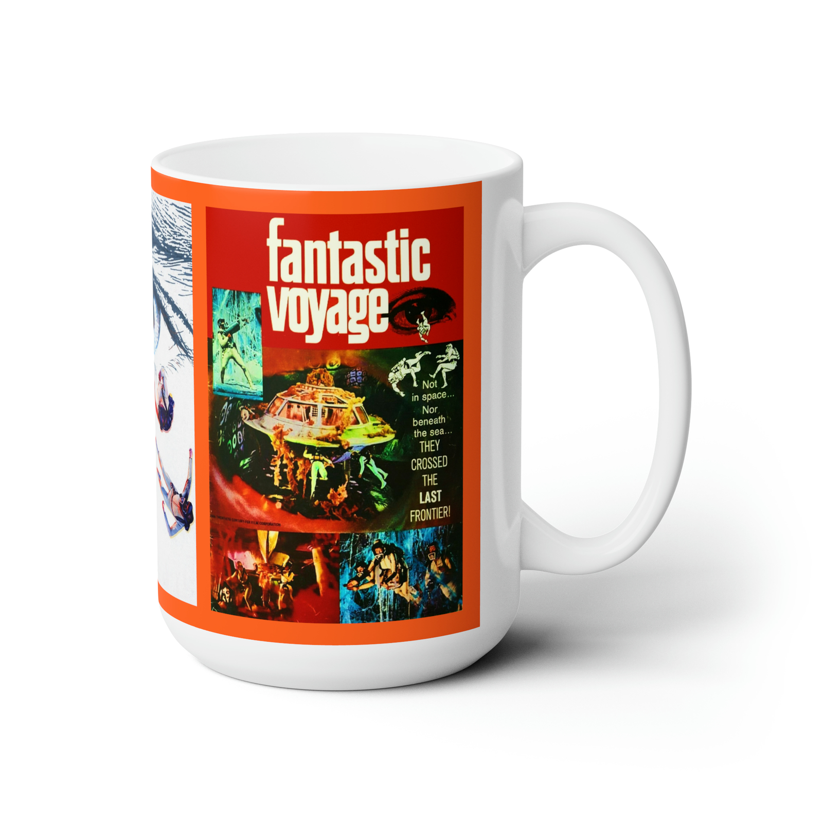 Fantastic Voyage (1966) 15oz Mug Sci-Fi Sub Fantasy Stephen Boyd Raquel ...