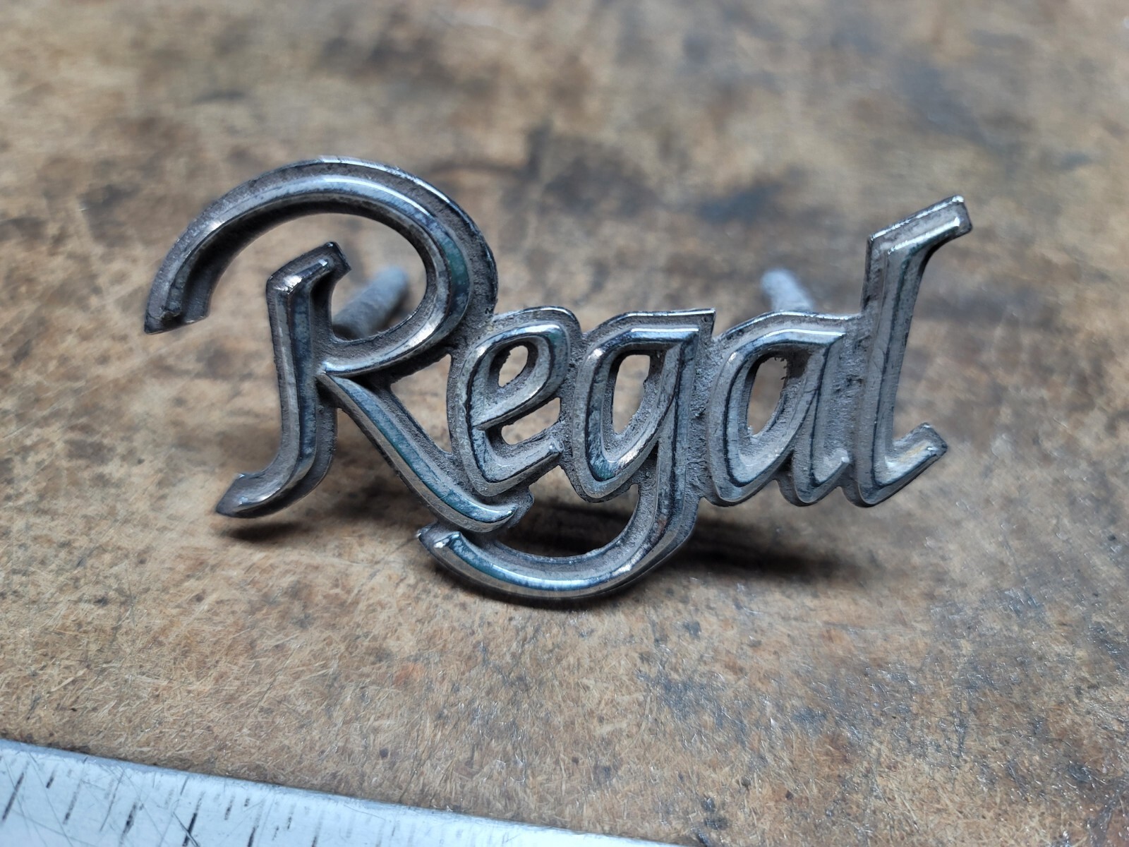 1978 - 1980 Buick Regal Script Grille Emblem Ornament Metal OEM GM ...