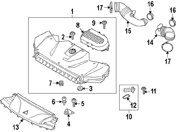 BMW 13717638566 GENUINE OEM FILTER ELEMENT | eBay