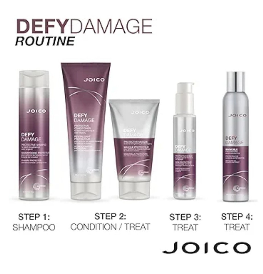 Joico Defy Damage Protective Shield | For Damaged, Color-Treated Hair ...
