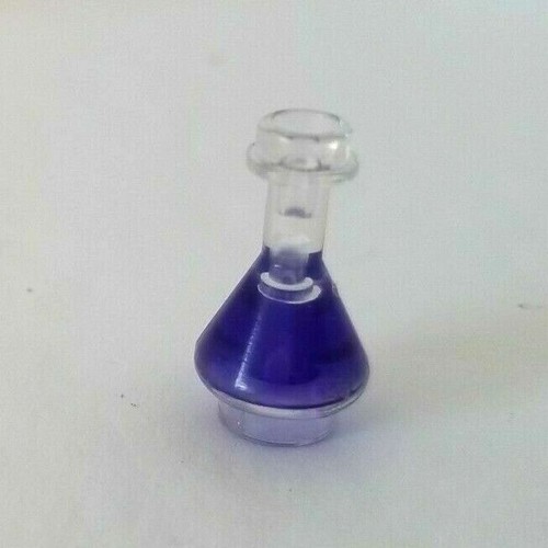 LEGO FLASK Purple Bottle Display Clear Flask Beaker STEM Science Wizard ...
