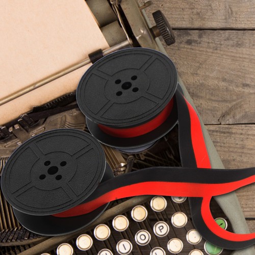 2 Sets Typewriter Ribbon Ink Office Work for Typewriters Old ...