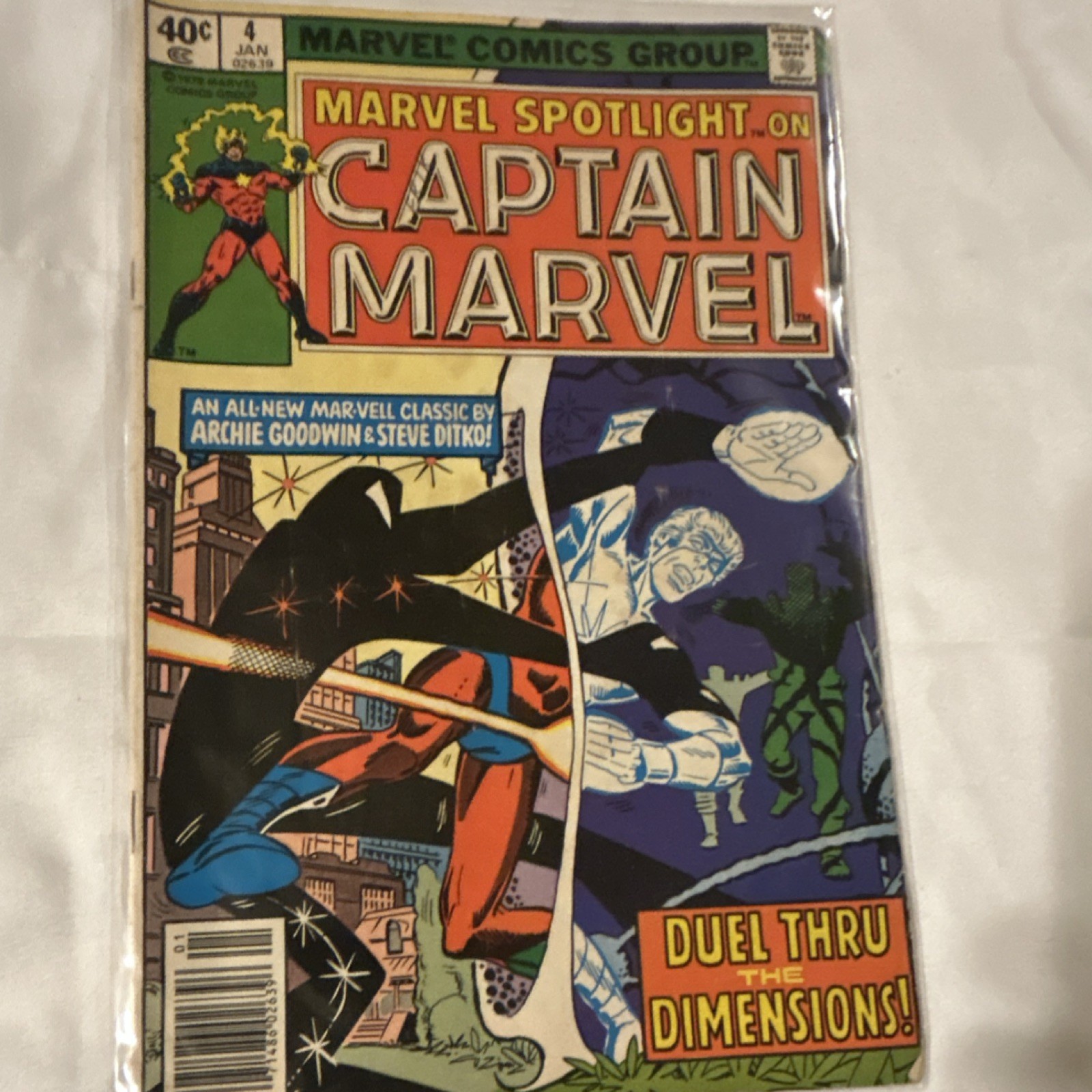 Marvel Comics Marvel Spotlight #4 Captain Marvel 1980 Bronze Age ...
