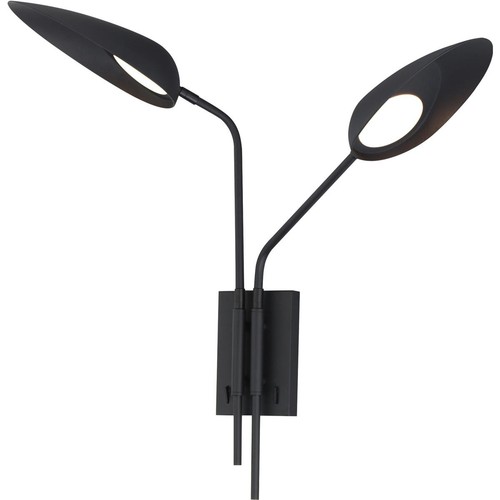 ET2 Contemporary Lighting E24092-BK Marsh Wall Sconce Black | eBay