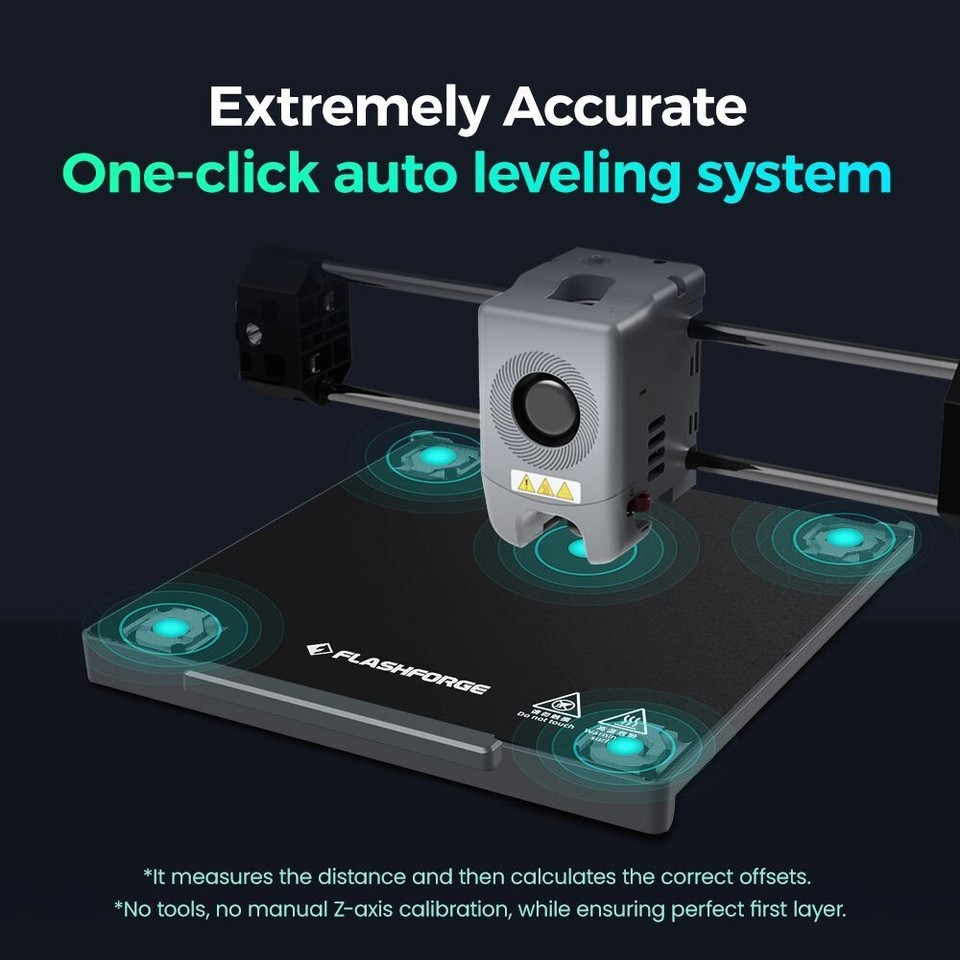 FLASHFORGE 3D Printer Adventurer 5M Pro Fully Enclosed Camera 600mm/s ...