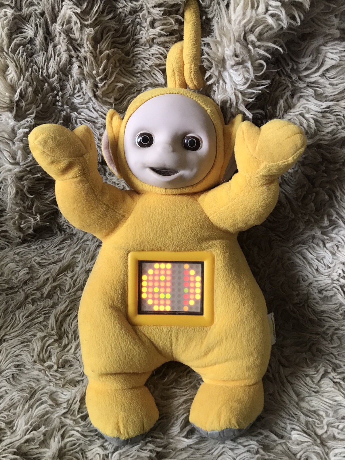 Teletubbies Laa-Laa Actimates Interactive Plush 1998 Tested Read ...