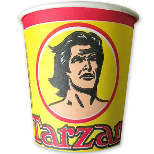 TARZAN VINTAGE 7oz PAPER CUPS (8) ~ Birthday Party Supplies 1975 ...