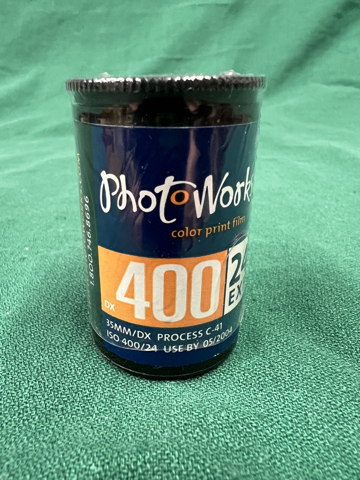 1 Roll PhotoWorks 35mm Color Print Film 400 24 Exposure ISO 400/24 ...