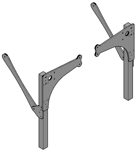 Model Railway Baseboards LEG PACK Modular Laser Cut Base Boards | eBay UK