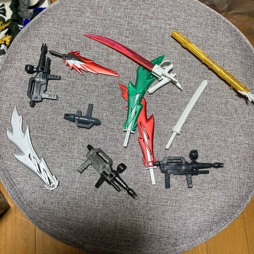 GUNDAM Junk Parts Weapon SD BB Senshi Saber Rifle BANDAI Model Kit SET ...