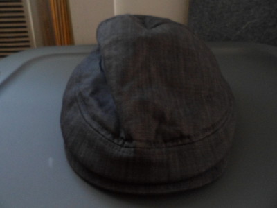 NOS Harley Davidson Mens Metal Badge Snap Bill Black Cotton Ivy Cap ...