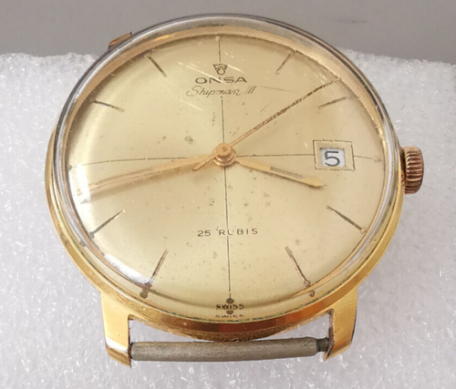 ONSA Shipman III Automatic 25 Rubis Armbanduhr ohne Armband Swiss ...