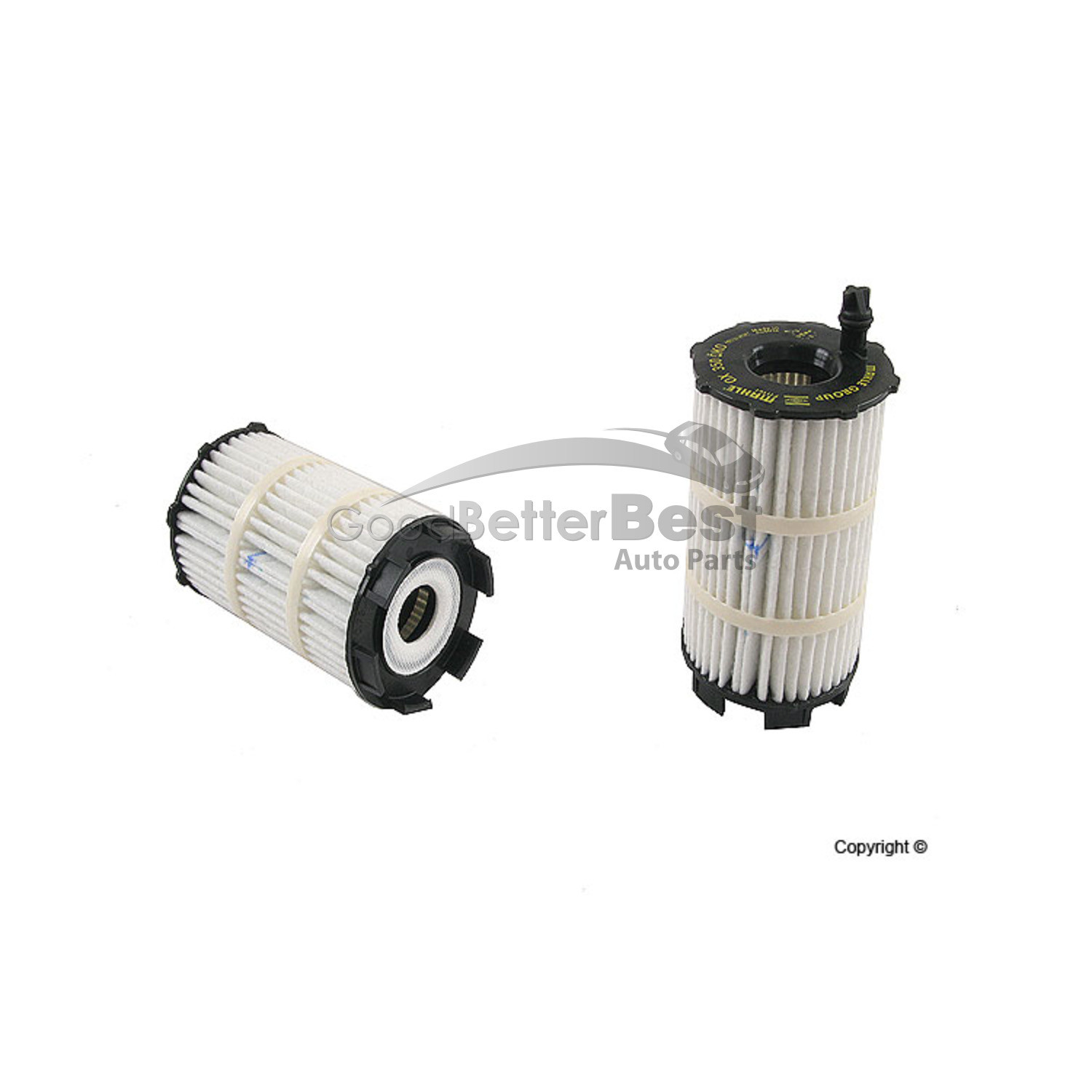 One New Mahle Engine Oil Filter OX3504DECO 079198405B for Audi ...