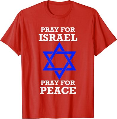 Pray For Israel Peace Wherever I Stand With Israel Unisex T-Shirt | eBay