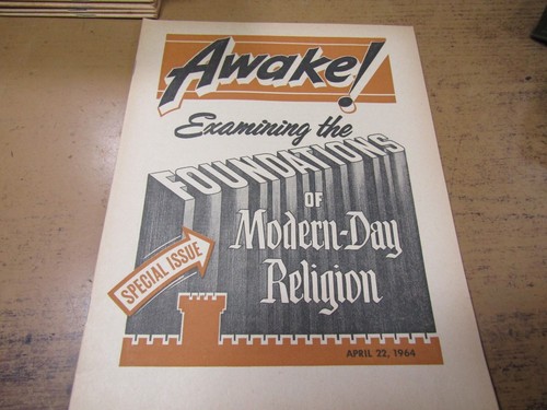Awake Magazine Watchtower 1964 April 22 | eBay